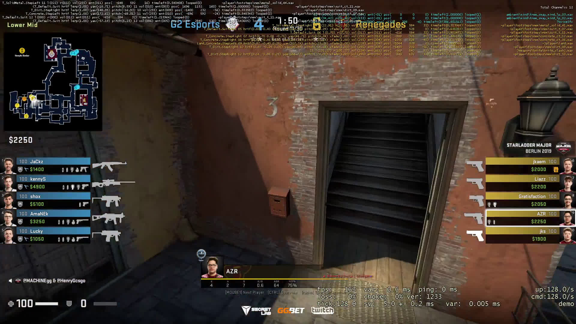 Major GOTV Inferno T spawn to second mid apps