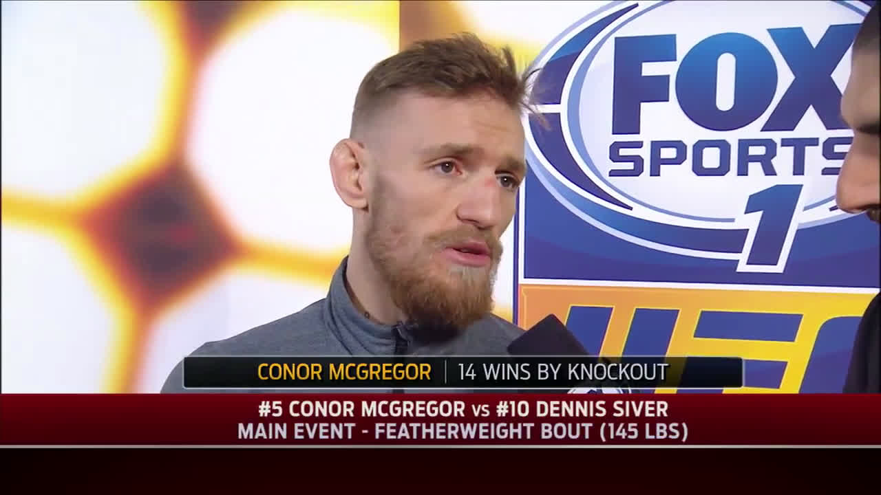 Conor McGregor at 145