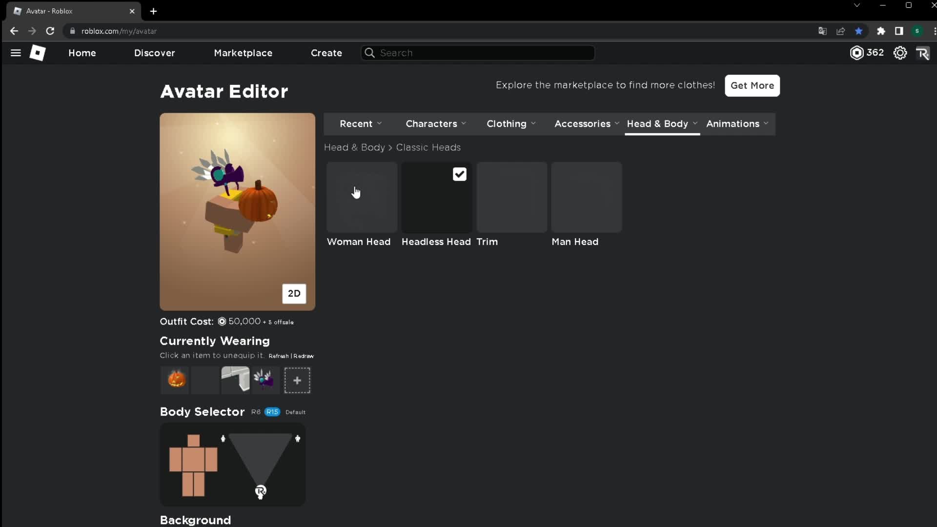 Violet Valkyrie | Headless | Korblox | zoom#4771