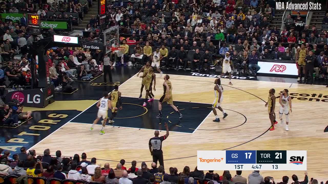 Watch Quickley hits Curry on the three | Streamable