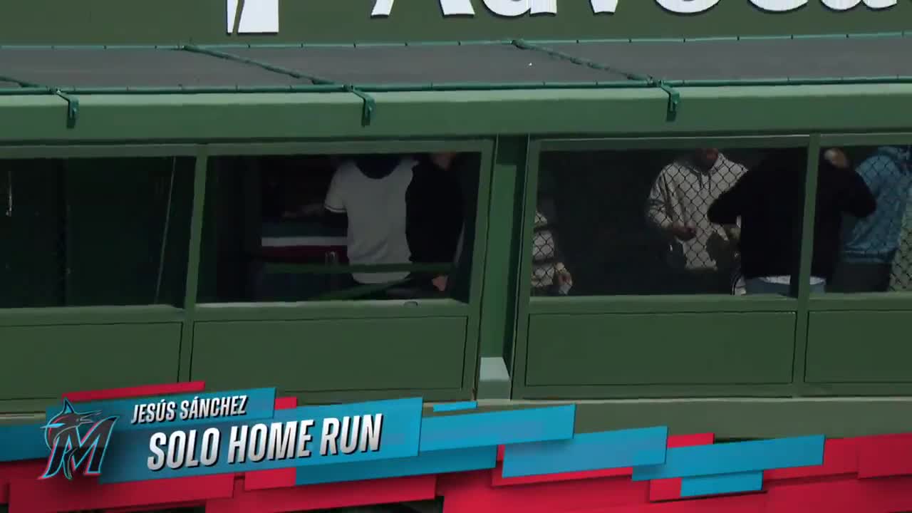 Watch MLB - OVER THE BATTER'S EYE 🤯 Jesús Sánchez just hit this ball ...