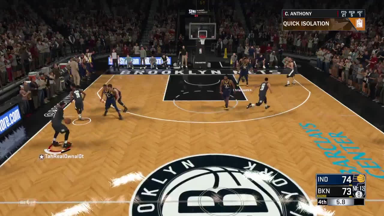 Melo finally gets his Game winner