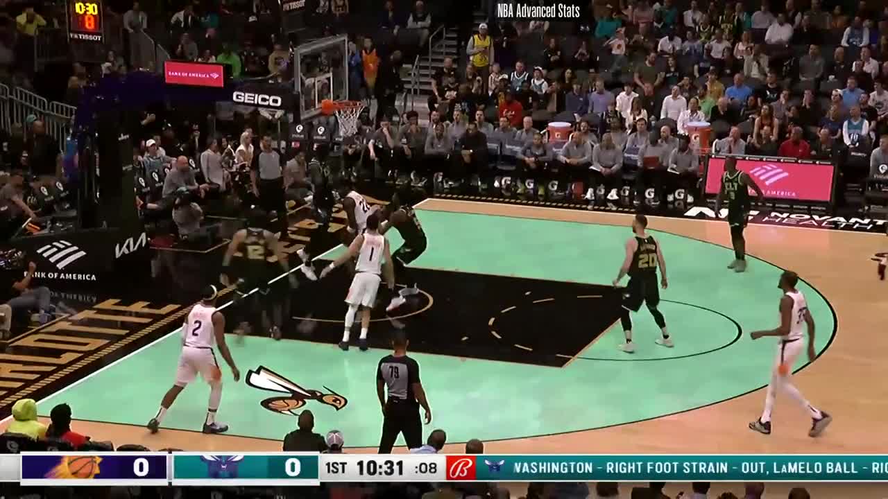 Kevin Durant Suns debut spacing for Devin Booker drive and Deandre ...