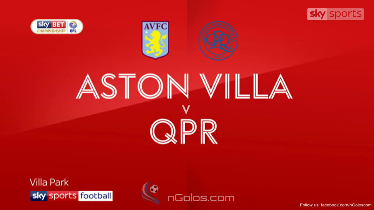 (www.nGolos.com) Aston Villa 1-3 QPR (Championship)