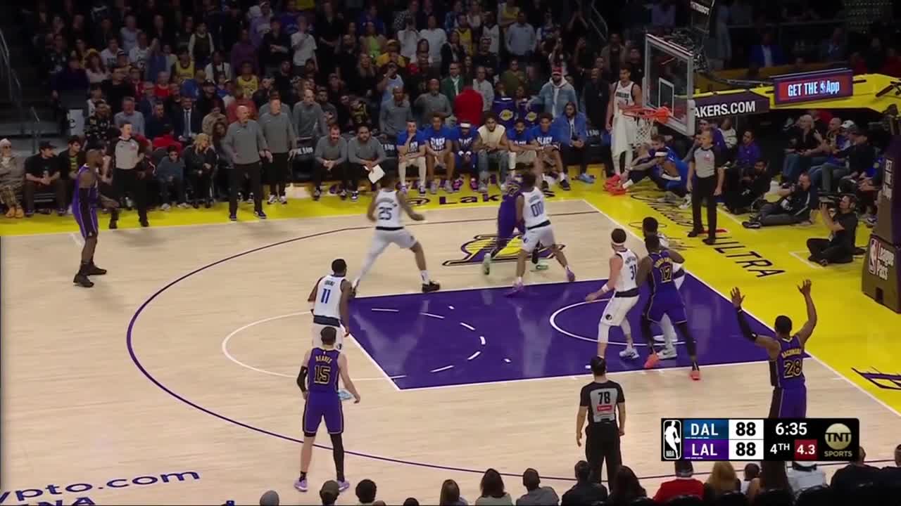 Watch luka& lebron play hot potato for letriple dbl | Streamable