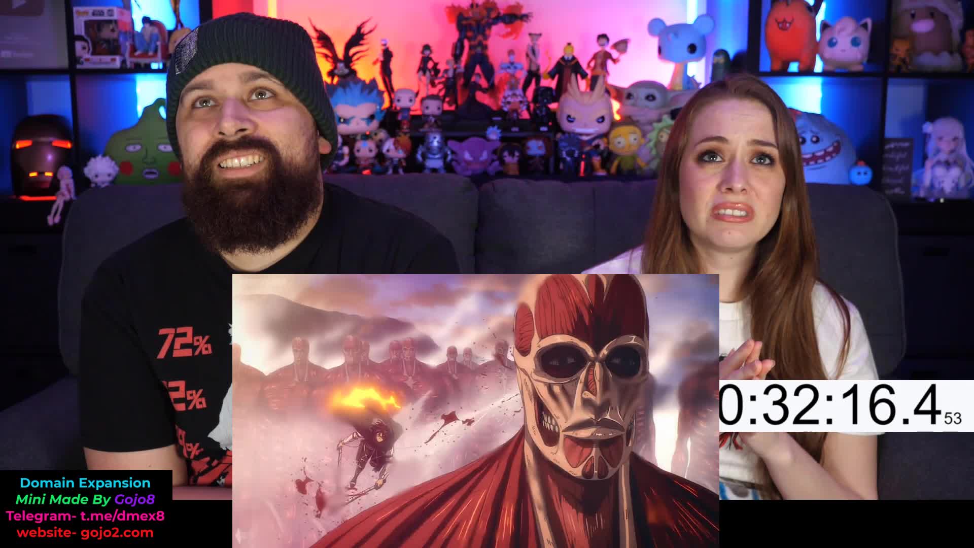 Watch (Domain Expansion- t.me/dmex8) AOT S4 P3 | Streamable