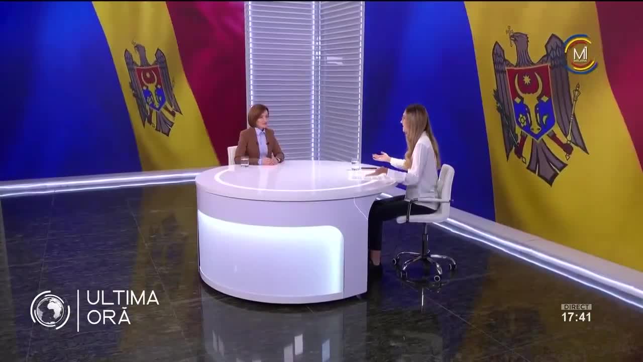 Watch Denis Dermenzhi - Moldovan President Maia Sandu caught the ...