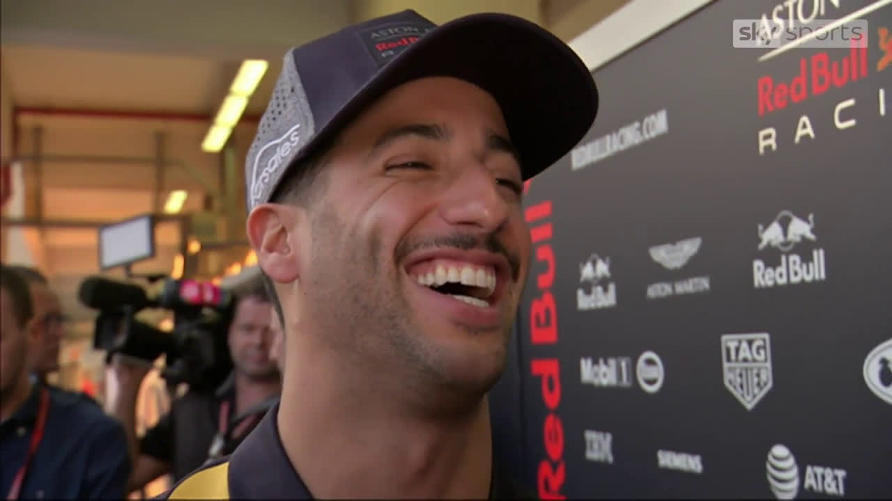 Danny Ric on his hopes for this weekend: "Hopefully, yeah... lick a ...