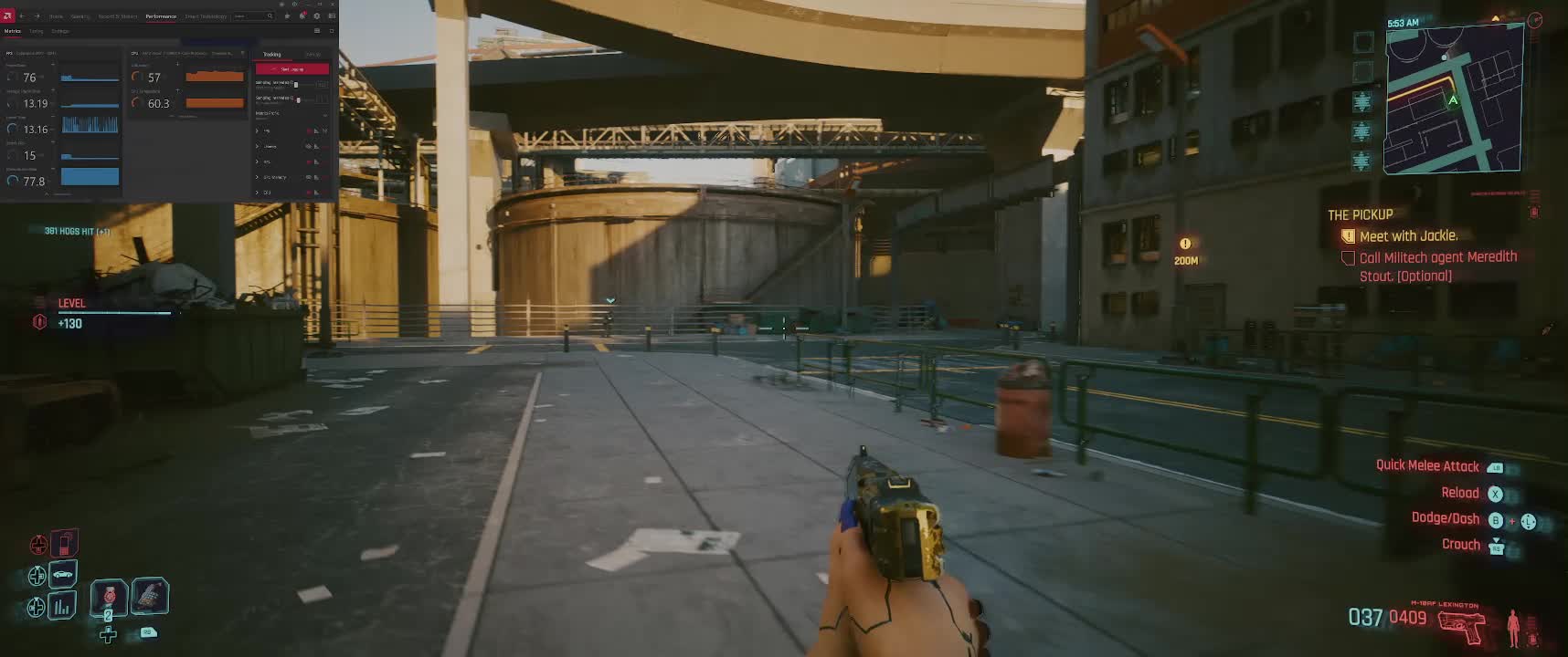 Watch OBS Recording while playing on highest settings Cyberpunk 2077 RX7900XTX | Streamable