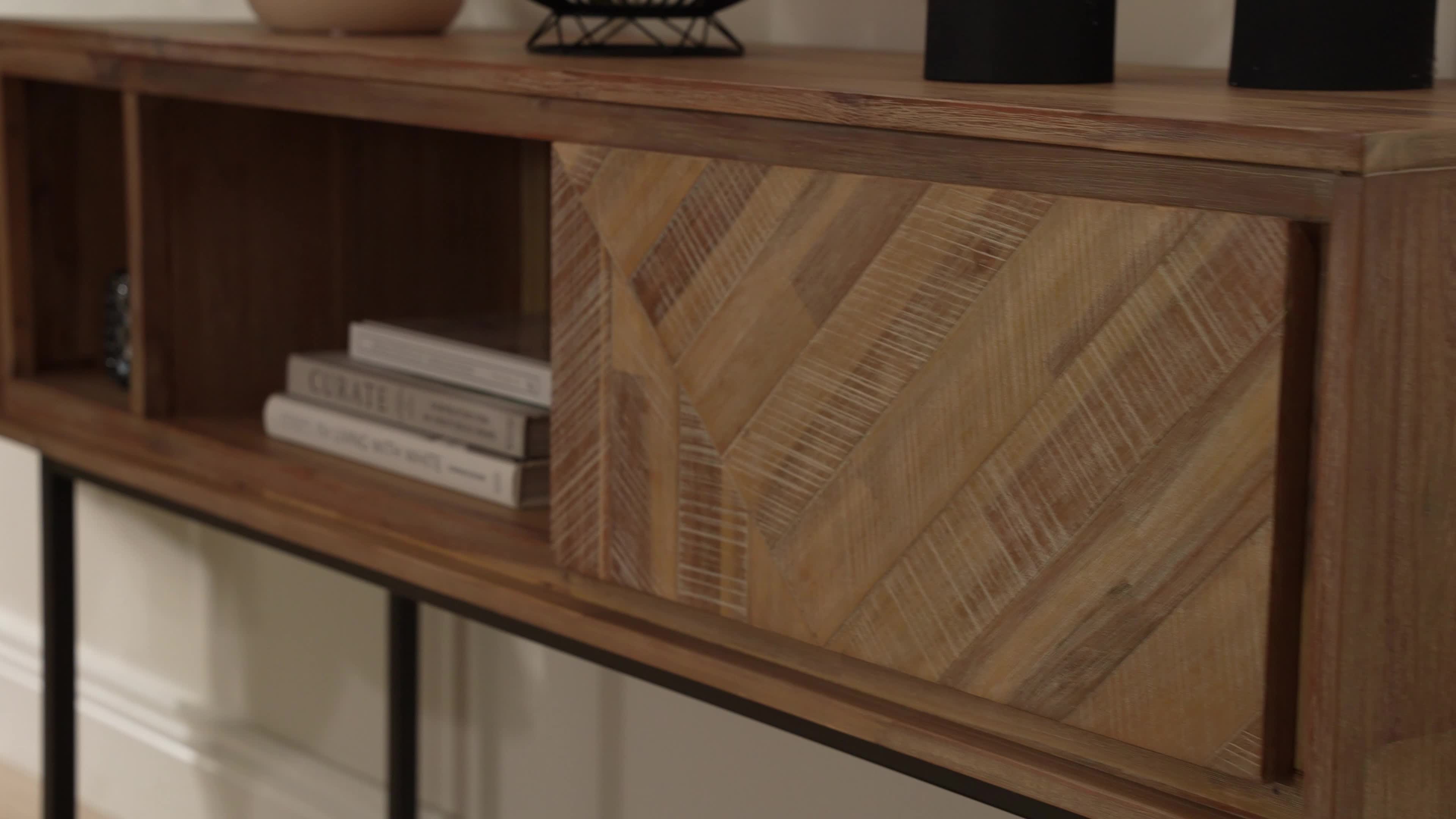 Watch DR04048-Luna-Whitewash-Console-Table | Streamable