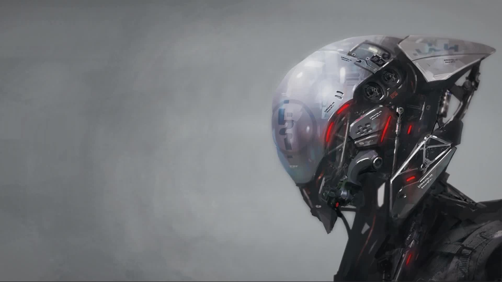 Mech Cyborg Video Wallpaper