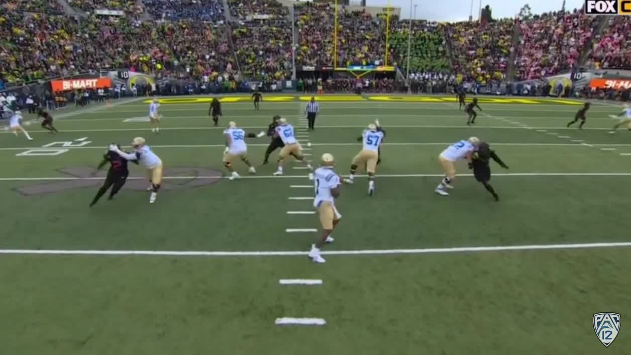 Jake Bobo TD catch v Orgeon