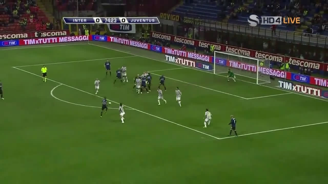 Maicon goal vs Juventus