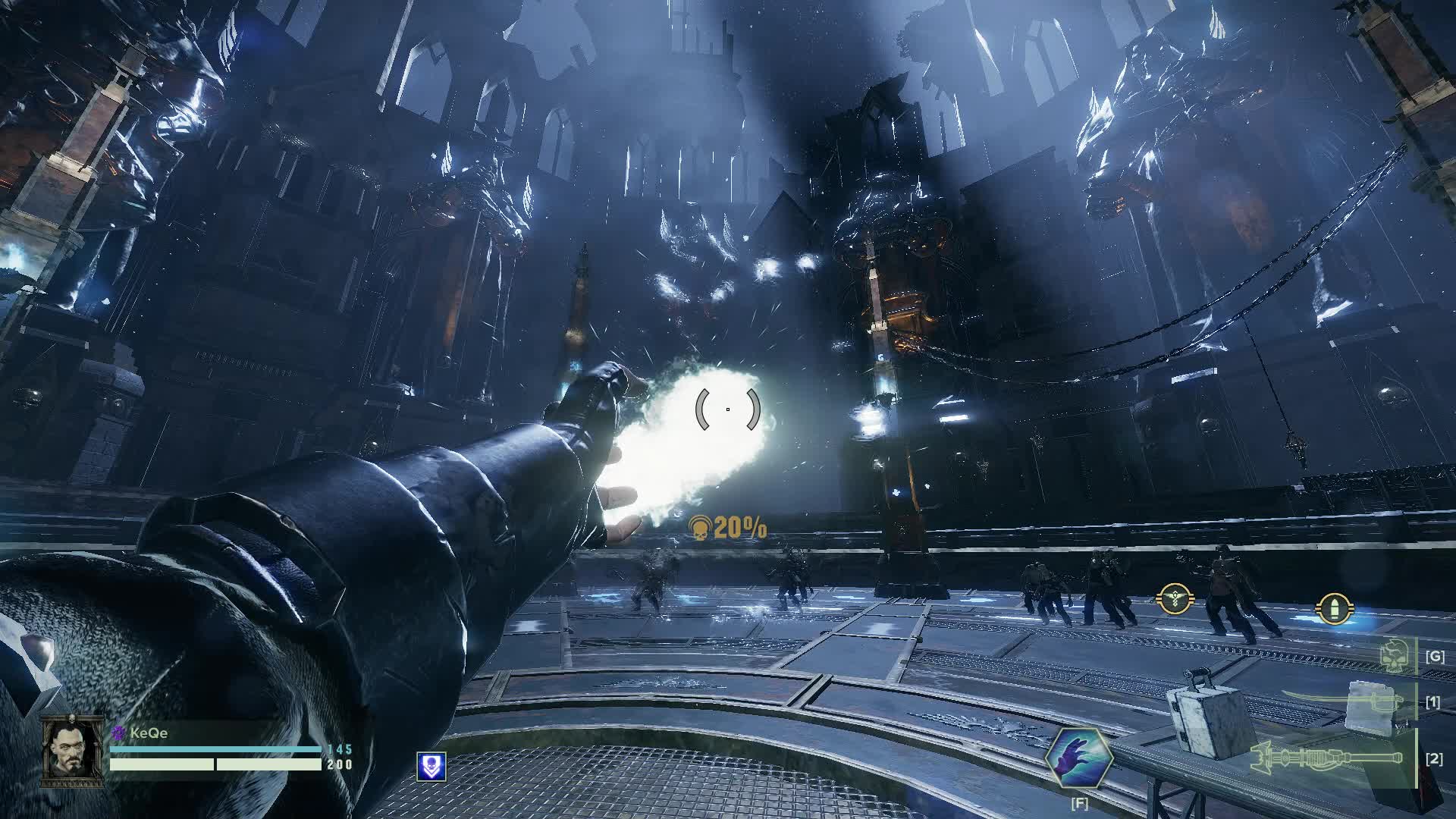 Normal purg quick charged burst