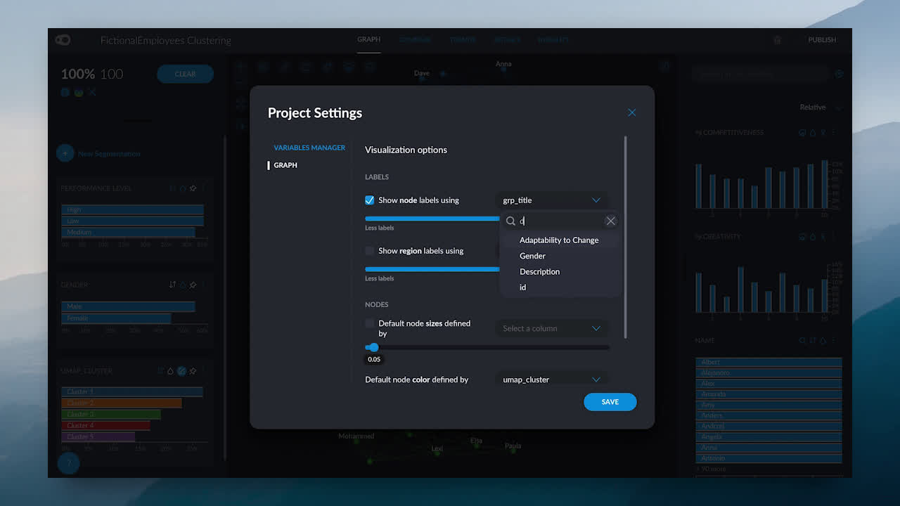 Intro to the Graph - Node Labels
