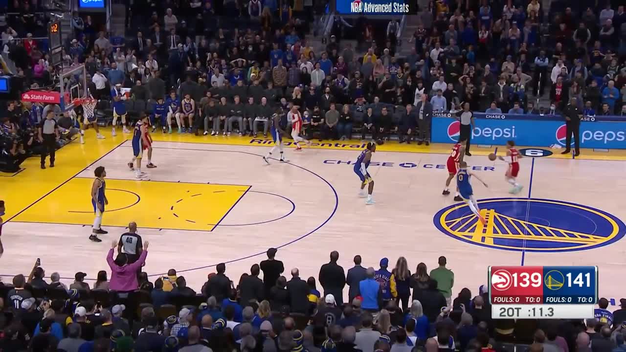Young game-tying layup vs GSW