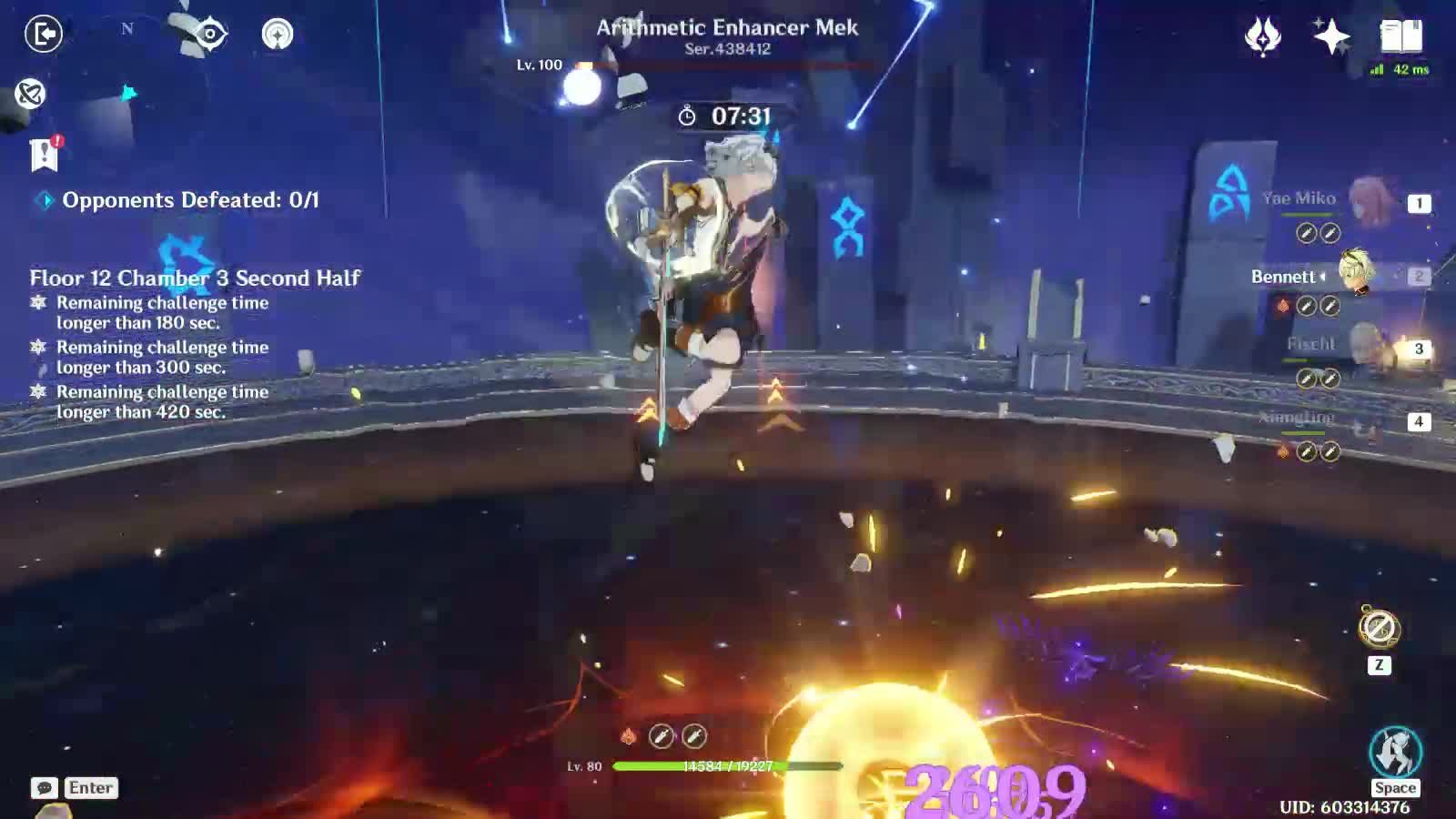 Watch 12-3-2 pyro electro || c0 yae c6r1 bennett c6r1 fischl c6 ...