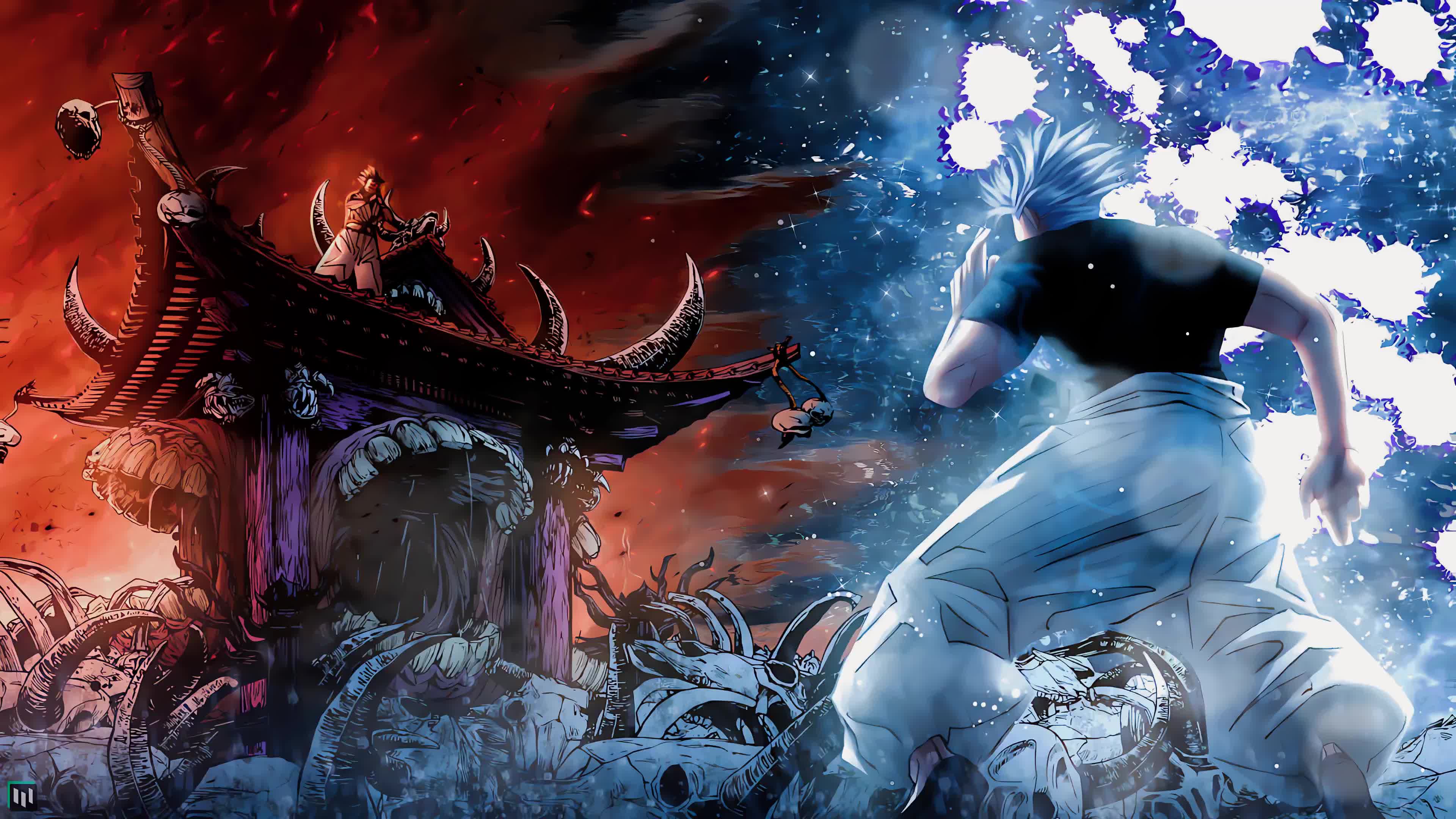 Watch Gojo and Sukuna Live Wallpaper_1_175708 | Streamable