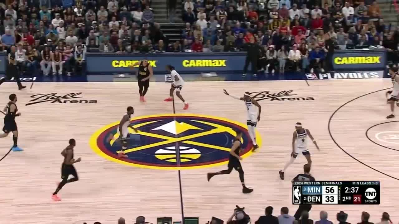 Watch ANT MAN & KAT MAKE IT LOOK EASY 🔥 Timberwolves DEMOLISH Nuggets in Game 2 😱 | NBA on ESPN ...