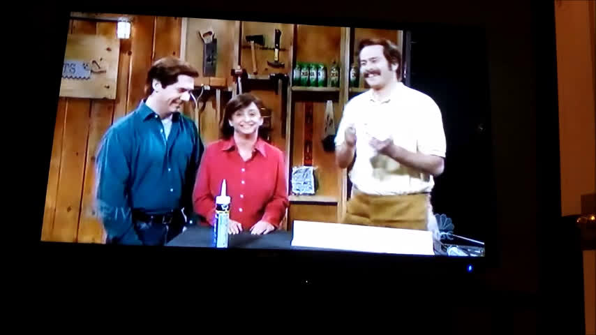 Watch SNL - caulking skit from S31 E5 (HGTV Refurbishings - Jason Lee) | Streamable