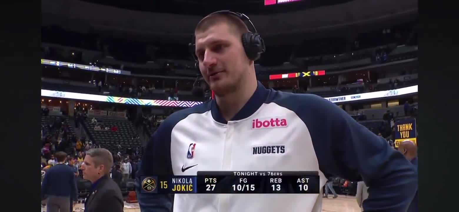 Watch Jokic on Westbrook: “I think people and teams (from his past) misunderstand him and didn’t ...