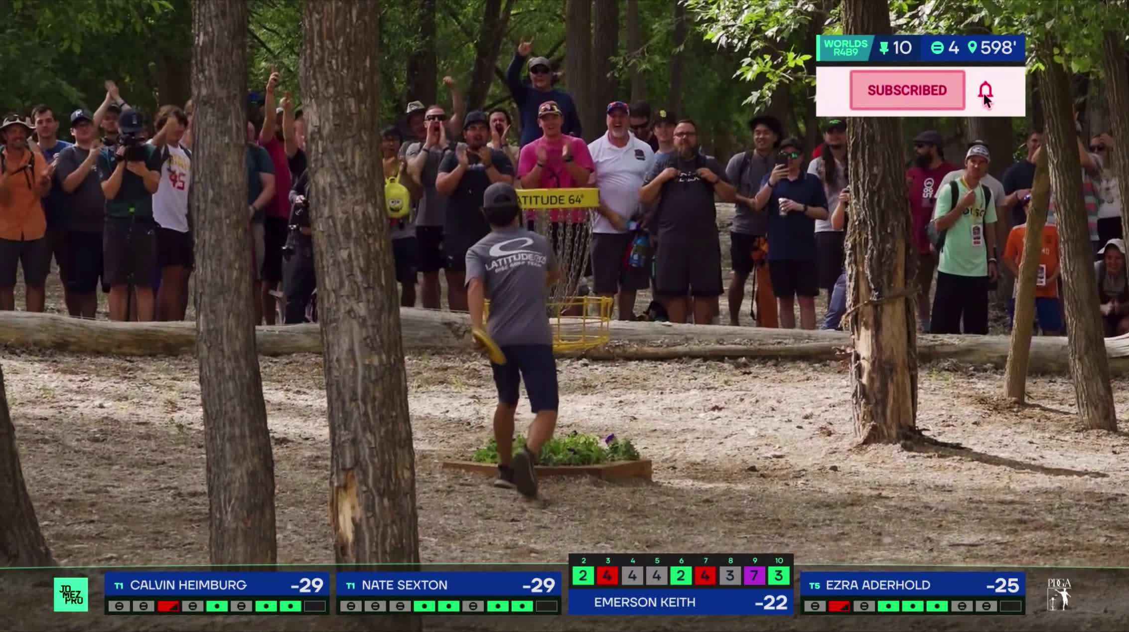 Watch emerson keith putt hole 10 pro worlds | Streamable