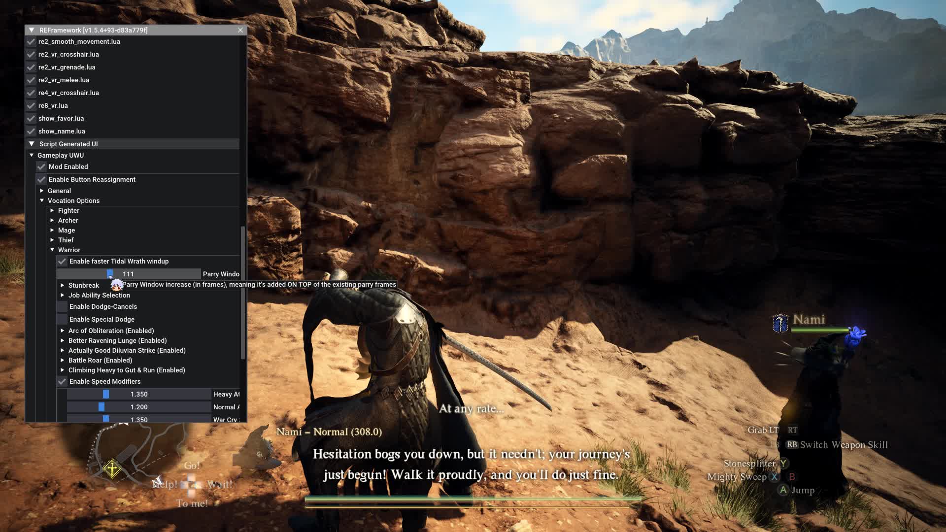 Watch Warrior Parry Config | Streamable