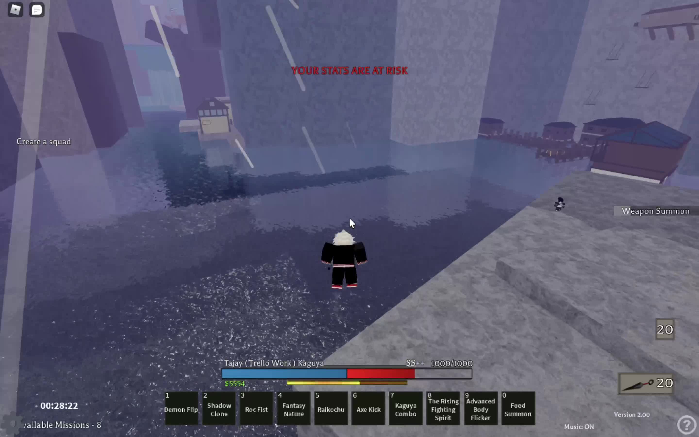 Reverse Lotus - Taijutsu Skilltree