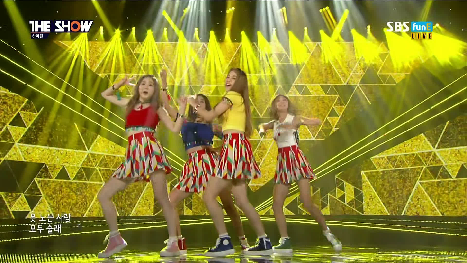 161101 HIGHTEEN (하이틴) - BOOM BOOM CLAP (붐붐 클랩) @ 더쇼 The Show [1080p 60fps]