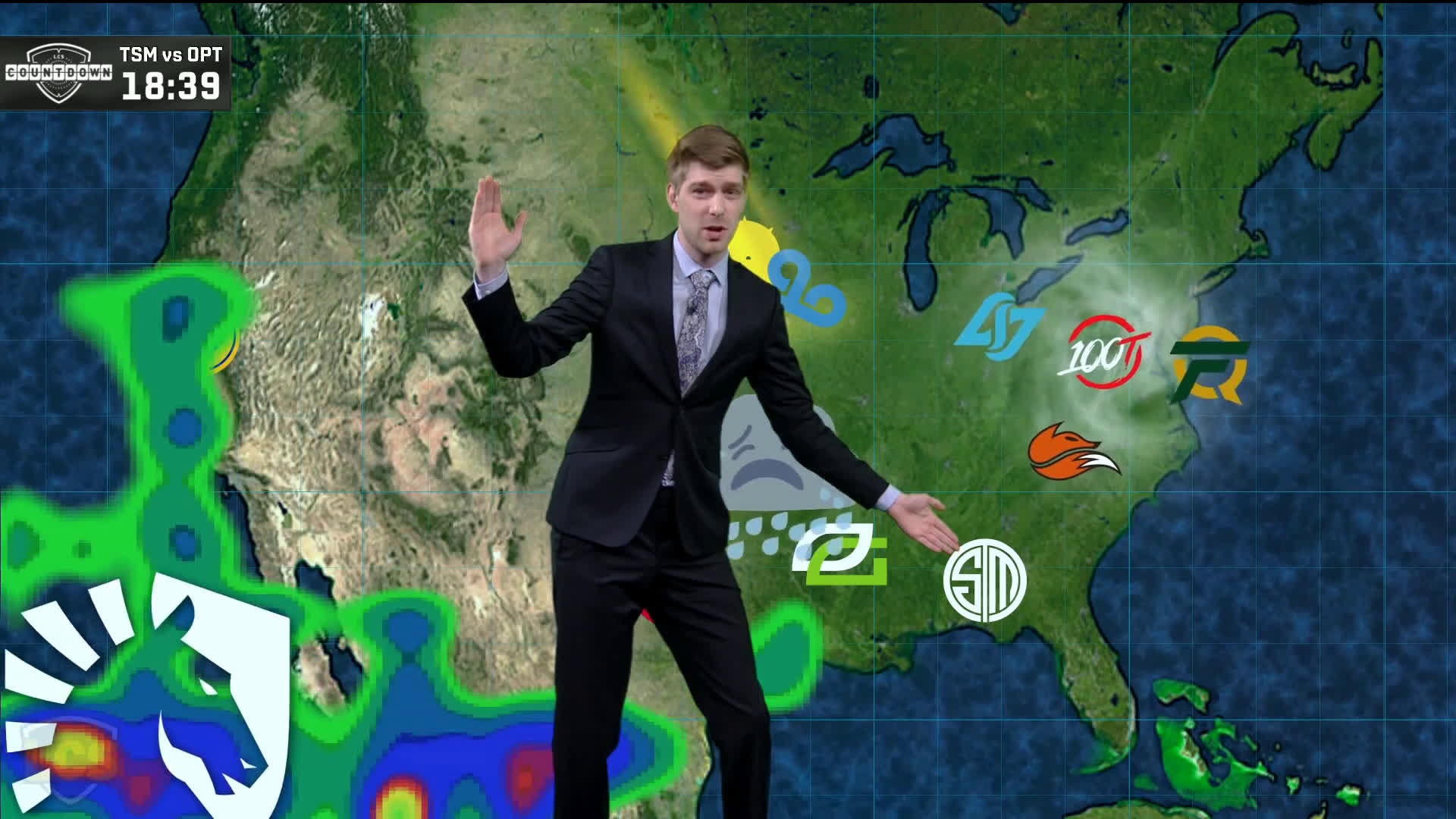 The NA LCS Weather Forecast
