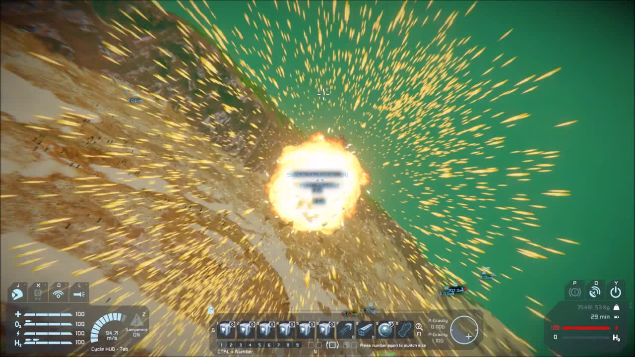 Space Engineers - Easy Lidar Homing Script (Improved PN Guidance) [WIP]