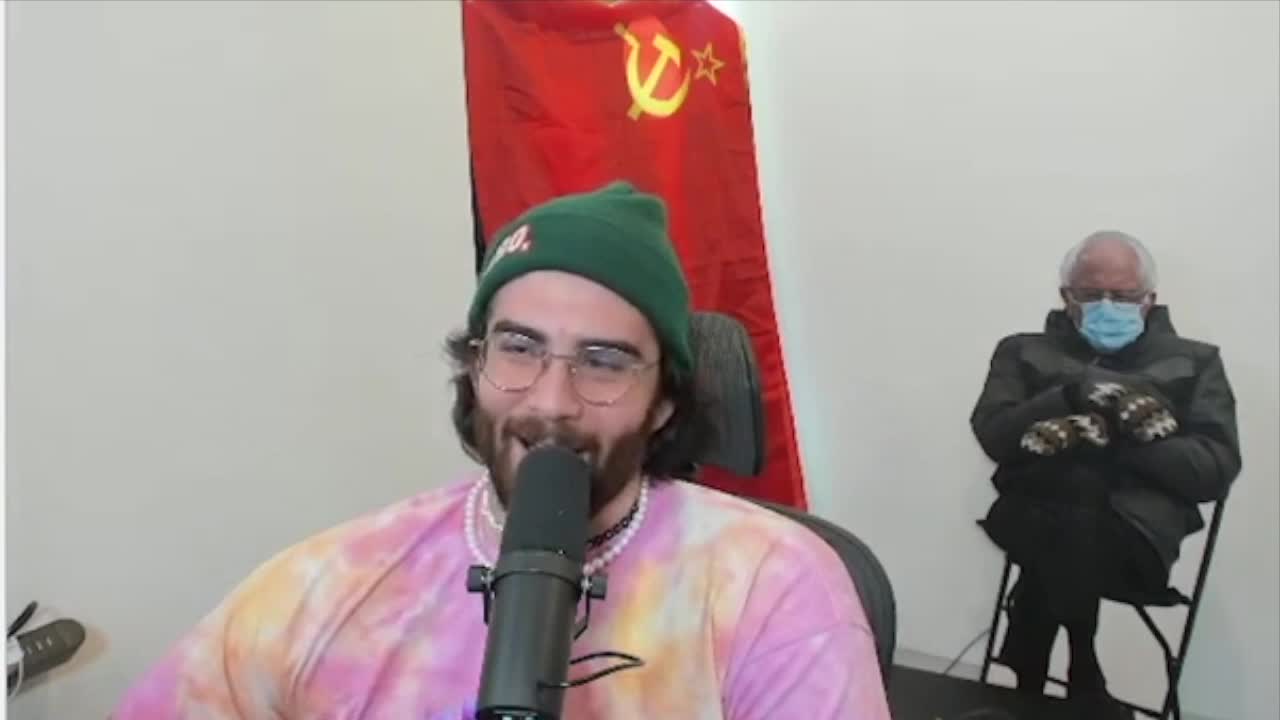 Hasan reacting to Hasan crying on the Leftovers podcast