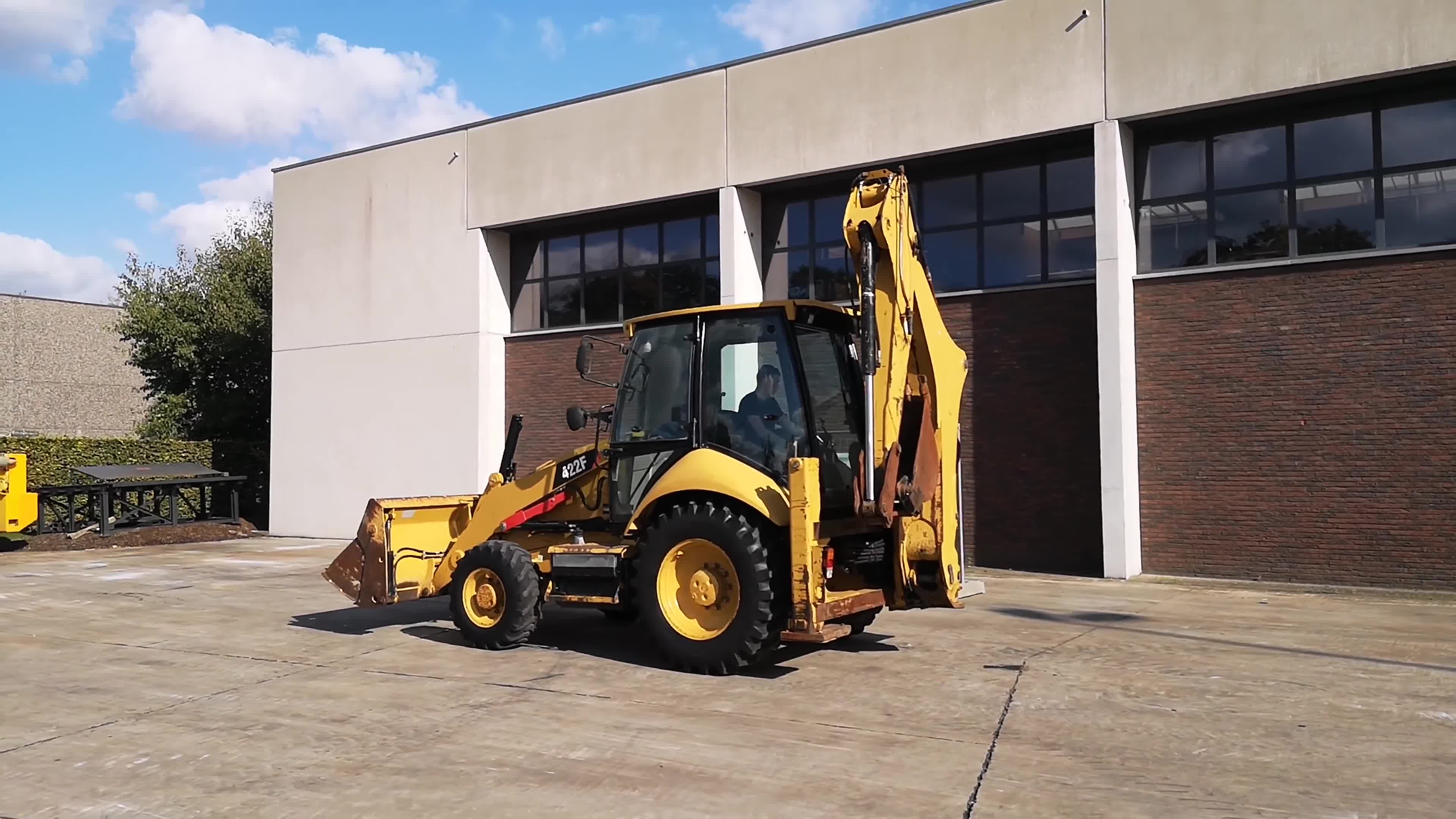 58412 - 2012 Caterpillar 422F Loader Backhoe