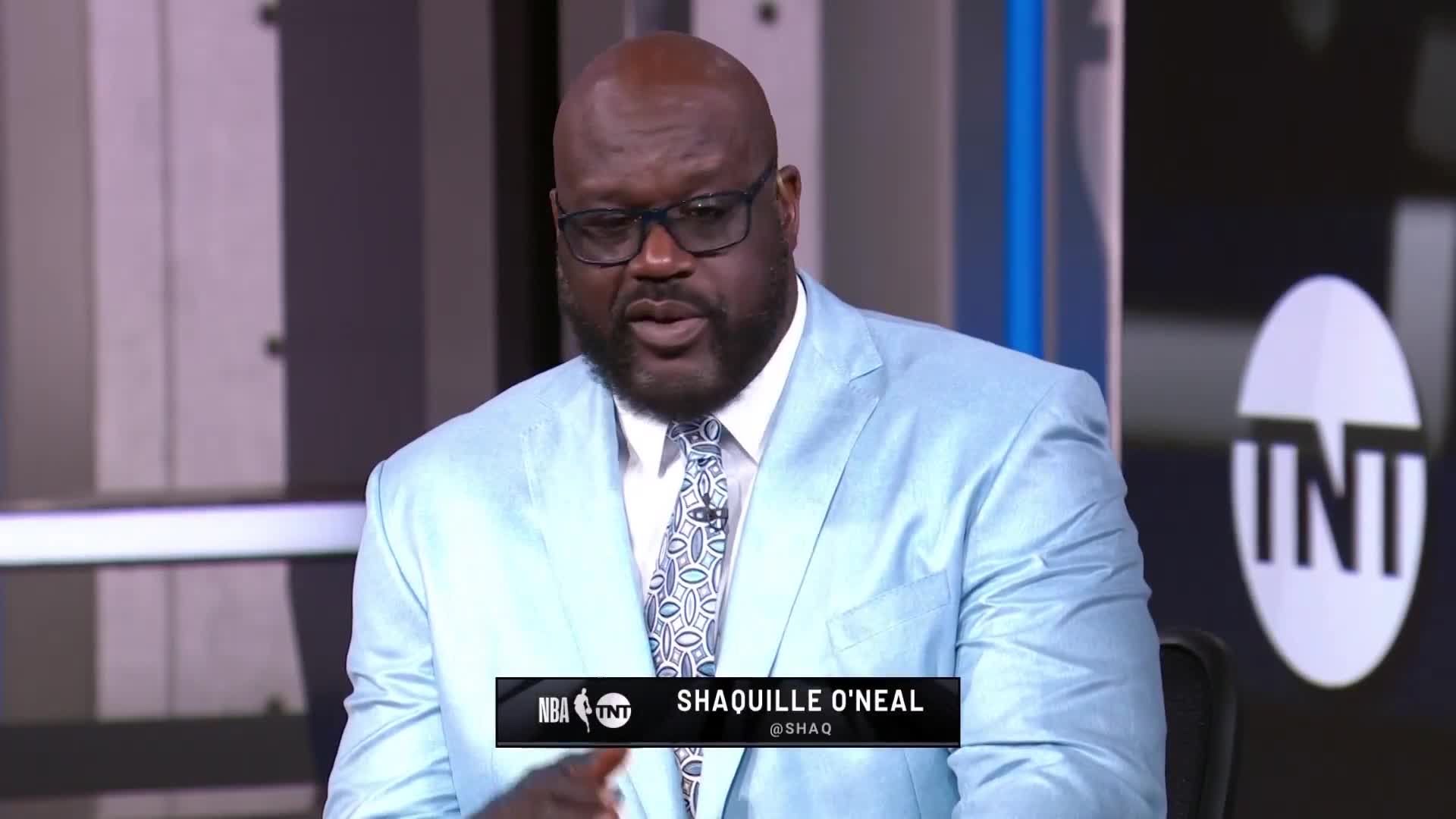 Watch NBA on TNT - Shaq & Chuck react to Nico Harrison's presser from today: #1 | Streamable