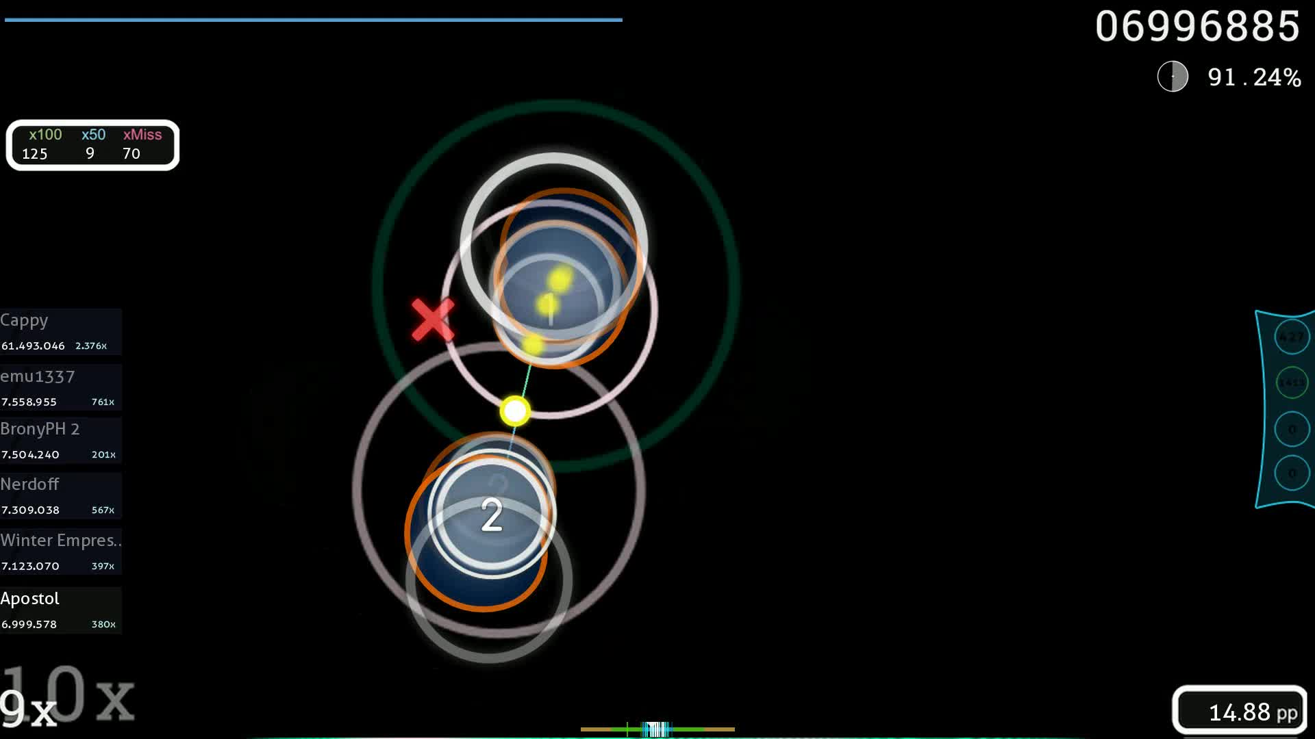 Apostol | Inferi - Destroyer [The Vengeful] 92.10% 85xMiss #3 | 22PP ...