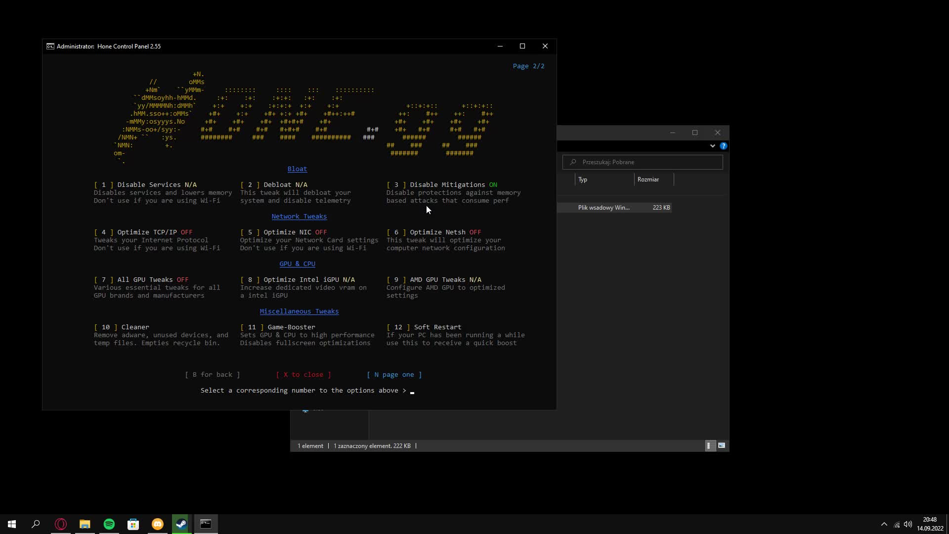 Watch USTAWIENIA HONE - discord.gg/hone | Streamable