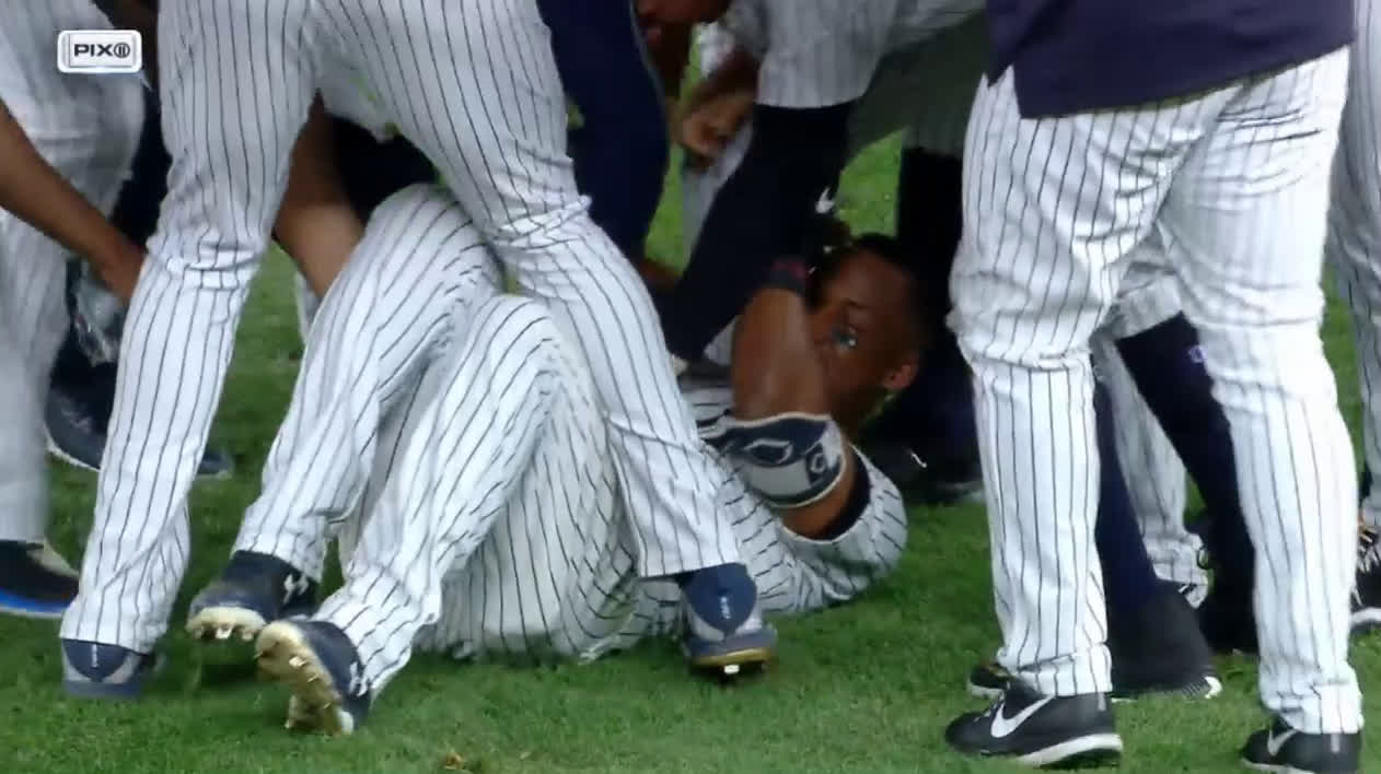 Yankees walk off the Indians