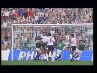 Euro 88 Group B England 0 - 1 Ireland (Neckarstadion Stuttgart 12th of ...