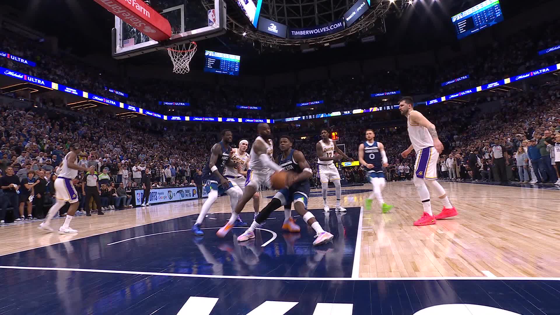 Watch NBA Official - During Q4 of tonight's #LALatMIN game, Replay ...
