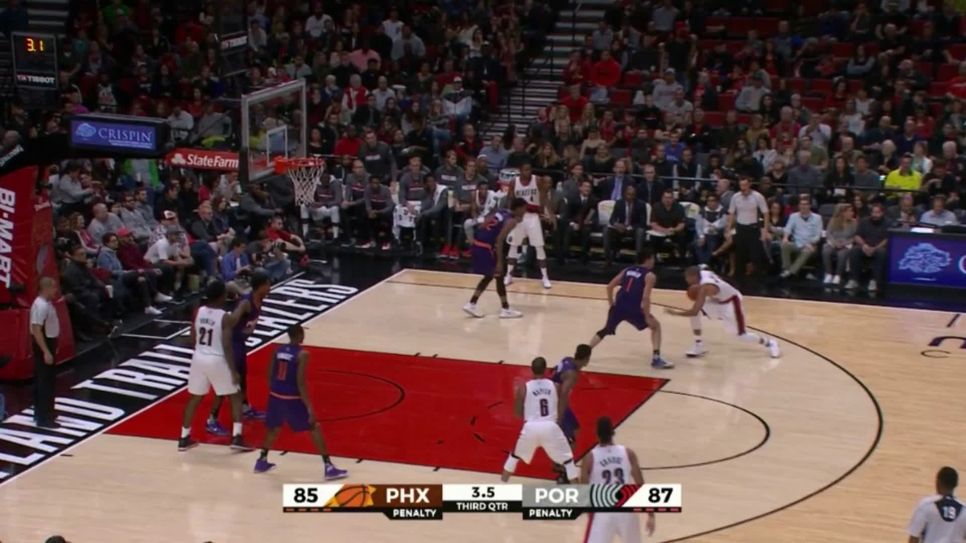 Booker locking it down