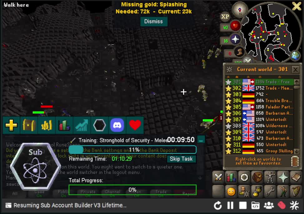 Watch [Clip 3] 5-6 Lesser Demons available, chooses to go gate of war instead of training ...