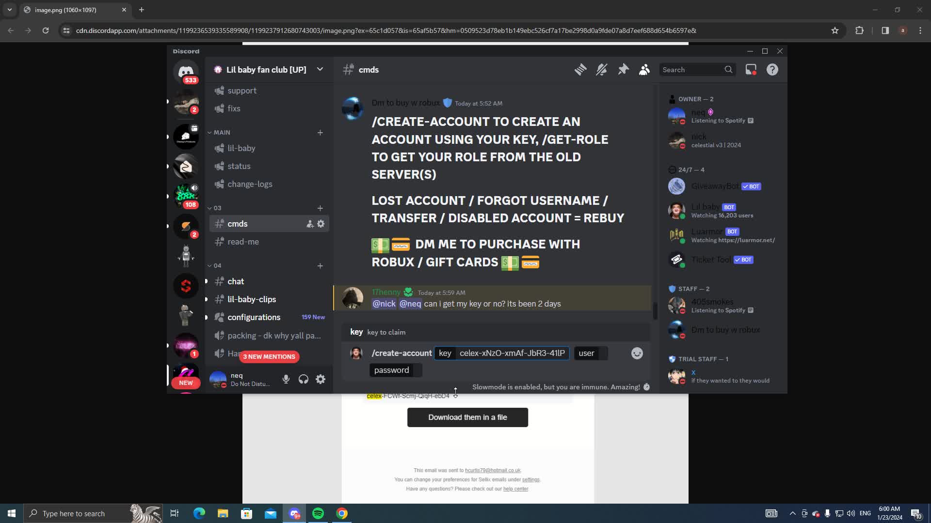 Watch Buyer tutorial (Please watch) | Streamable