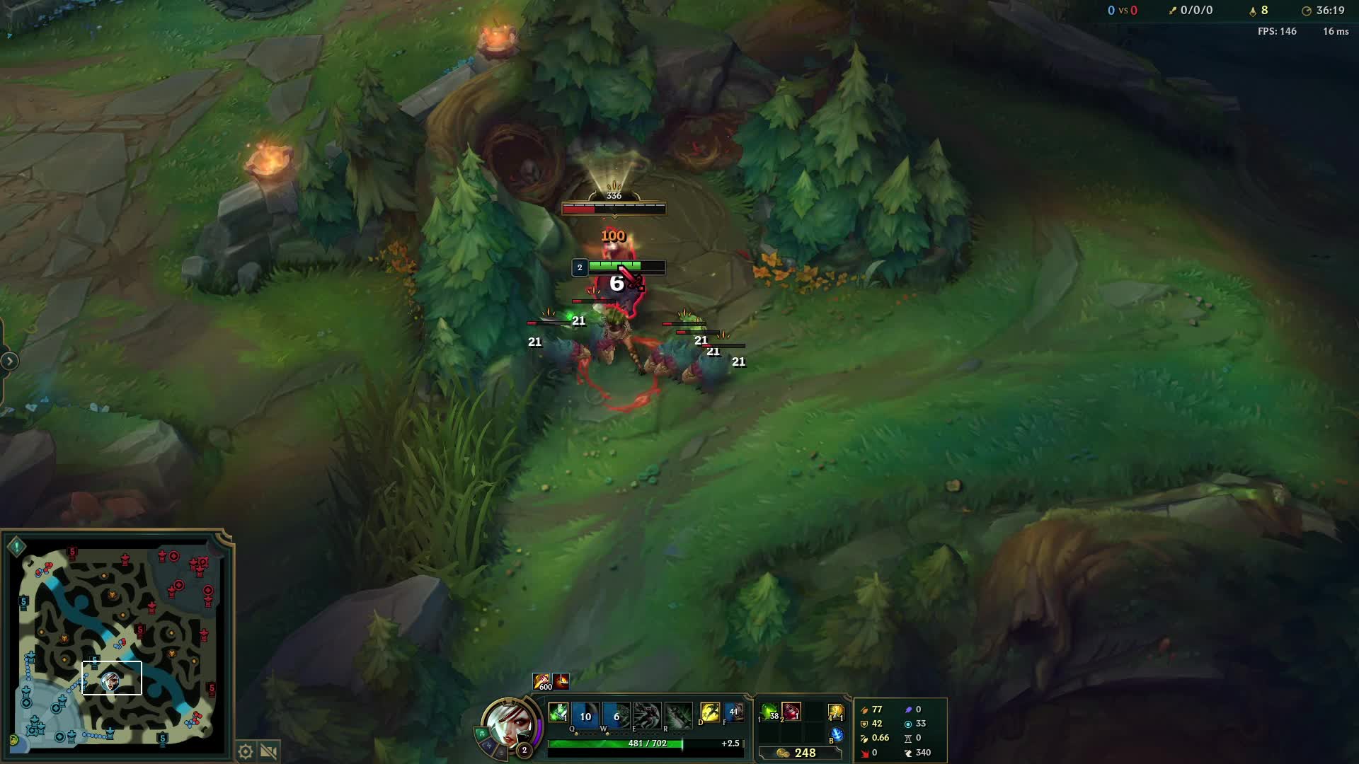 Riven Jungle S13 Preseason Full Clear 3:21 Red Start v2