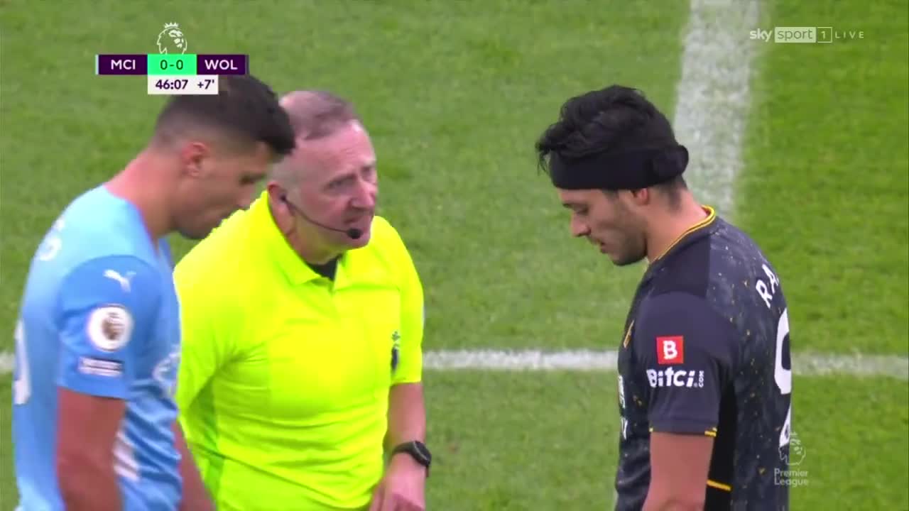 Raul red card