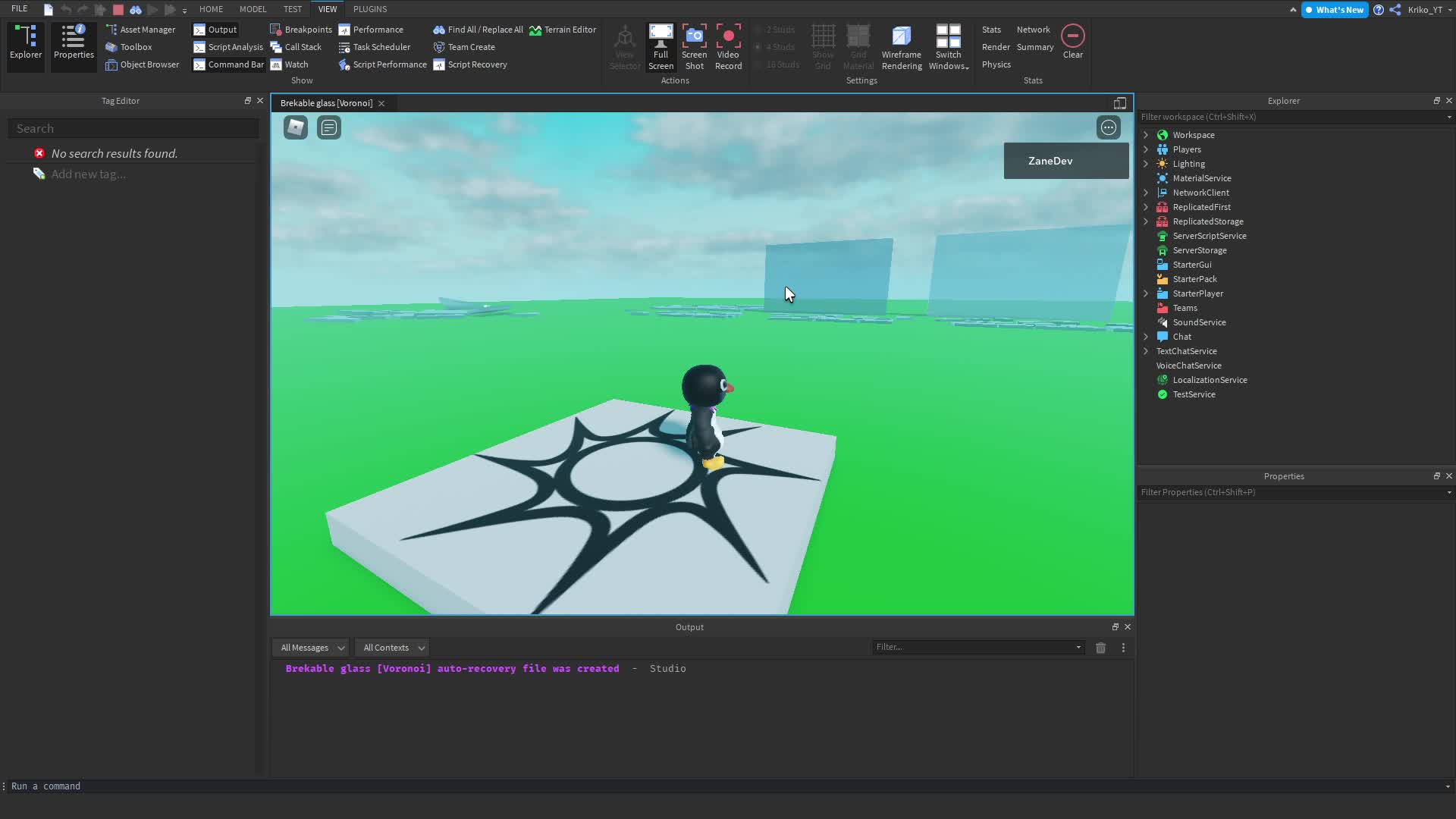Watch Brekable glass [Voronoi] | Streamable