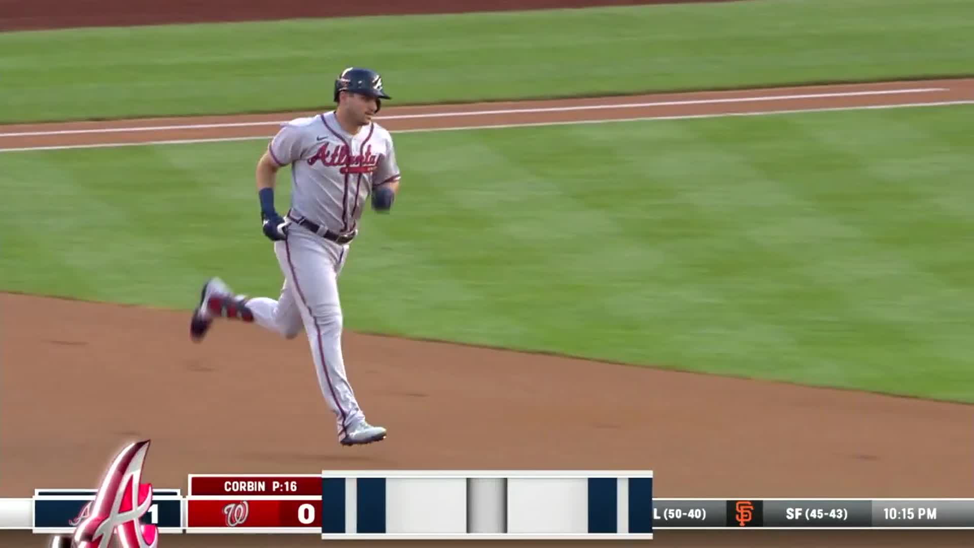 Austin Riley hits his 8th home run in the past 16 games to put the ...