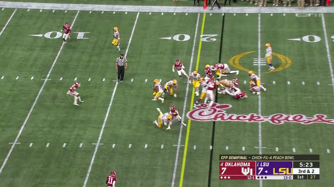 2019 Peach Bowl Clyde Run