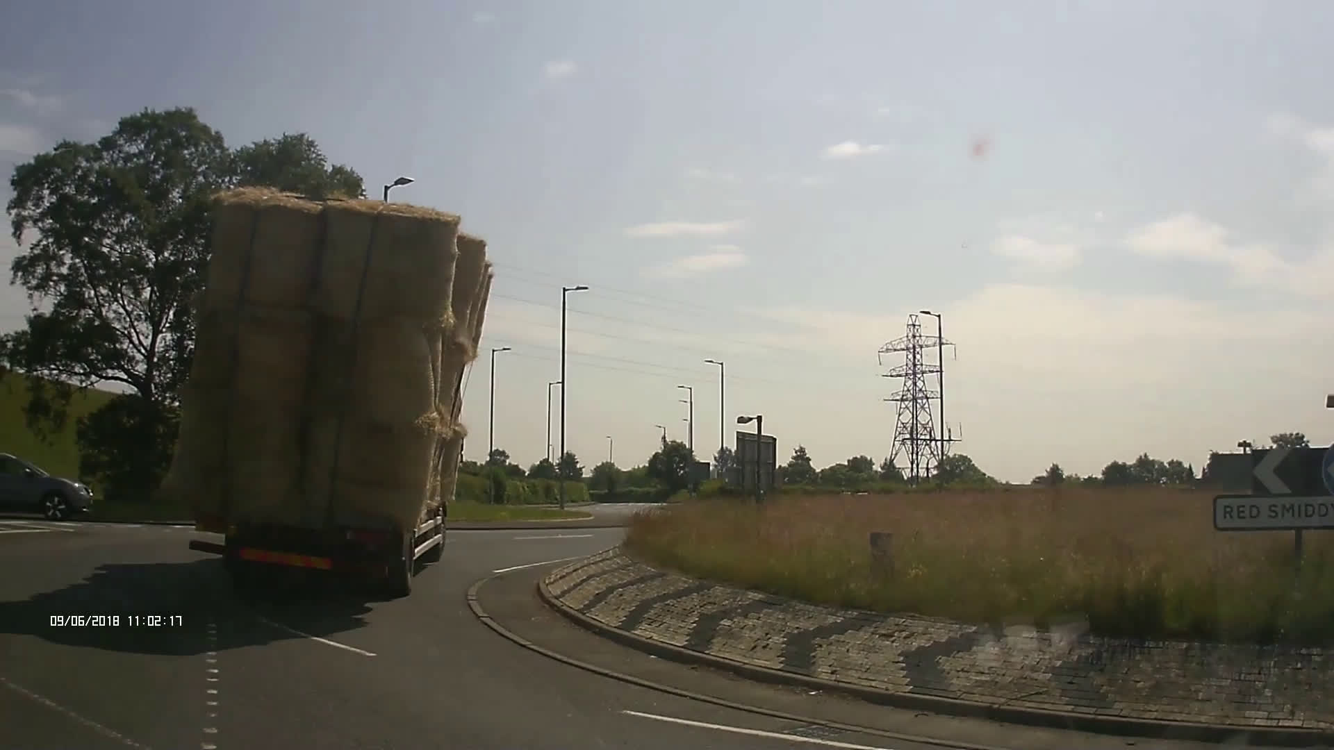 Lorry Tipping Over
