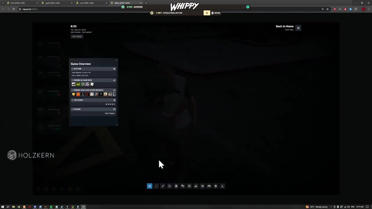 Watch Whippy on grinding he has to do, to roleplay | Streamable