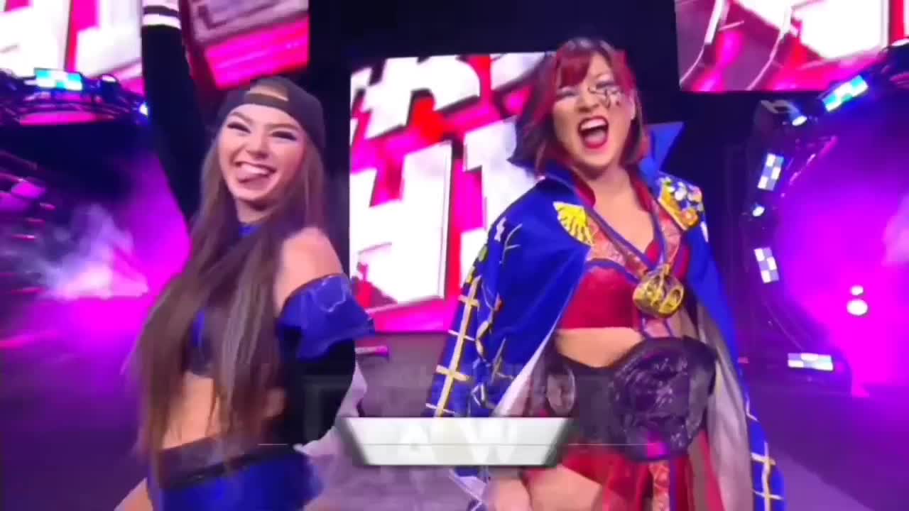 Emi Sakura & Maki Itoh vs Hikaru Shida & Skye Blue